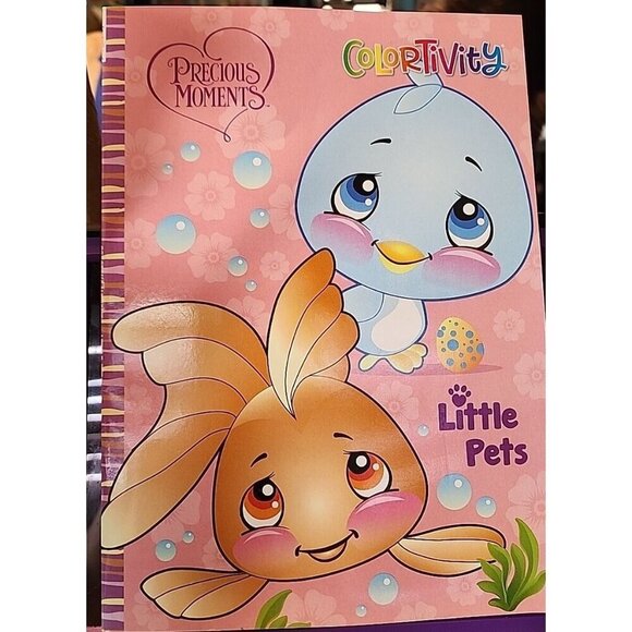Bendon | Toys | Precious Moments Little Pets Coloring And Activity Book ...